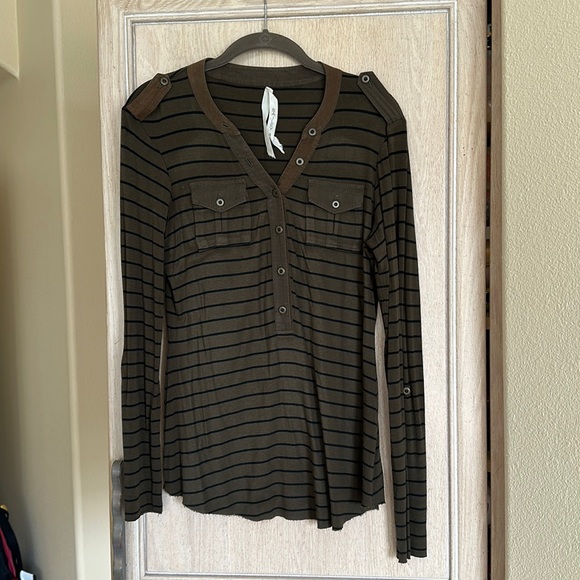 Bailey 44 | Tops | Bailey 44 Long Sleeve Stripped Top | Poshmark